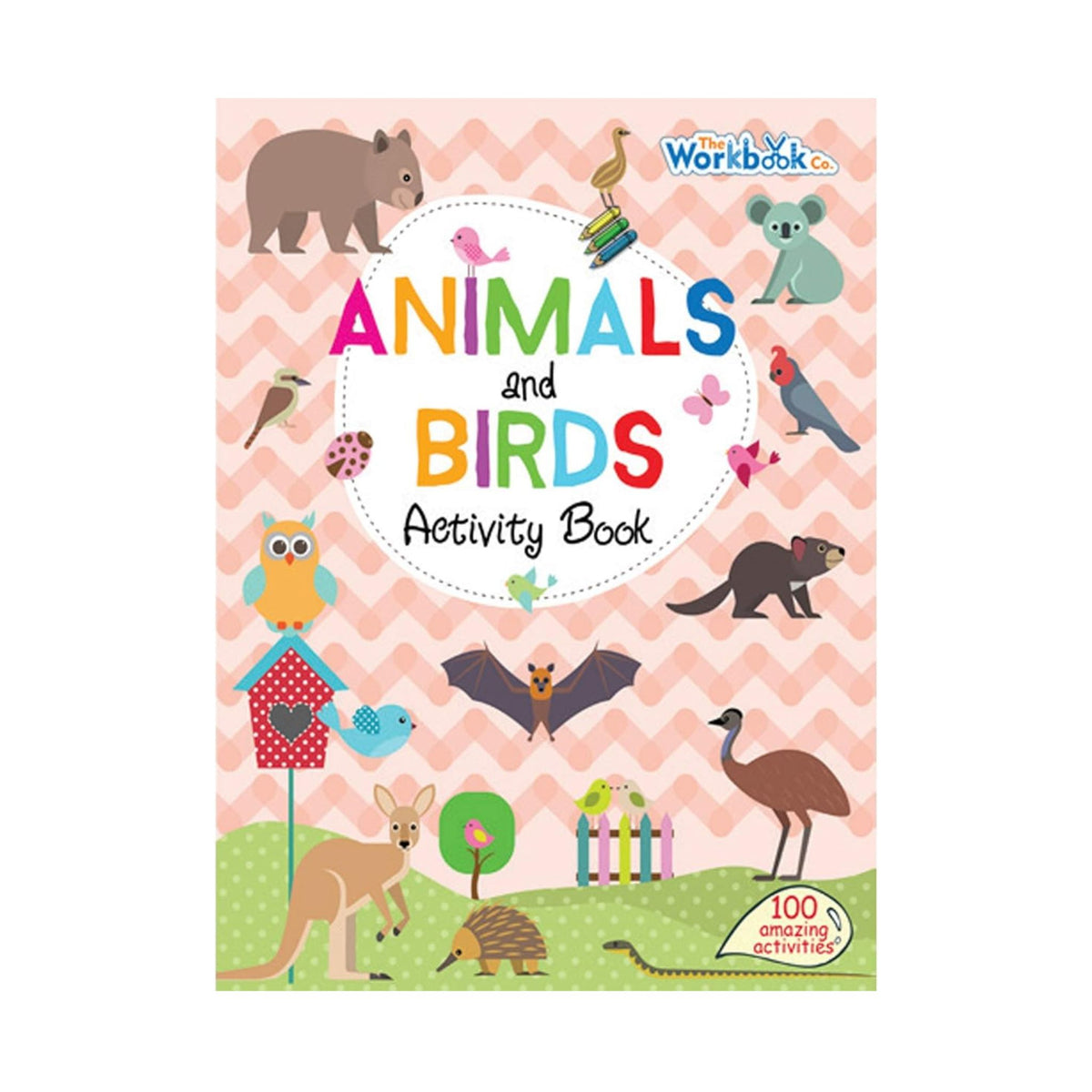 Animals and Birds - Activity Book - Paperback — pegasusforkids