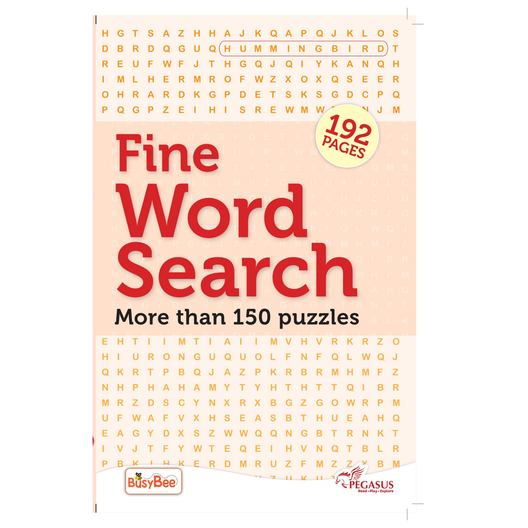 Fine Word Search - Paperback — pegasusforkids