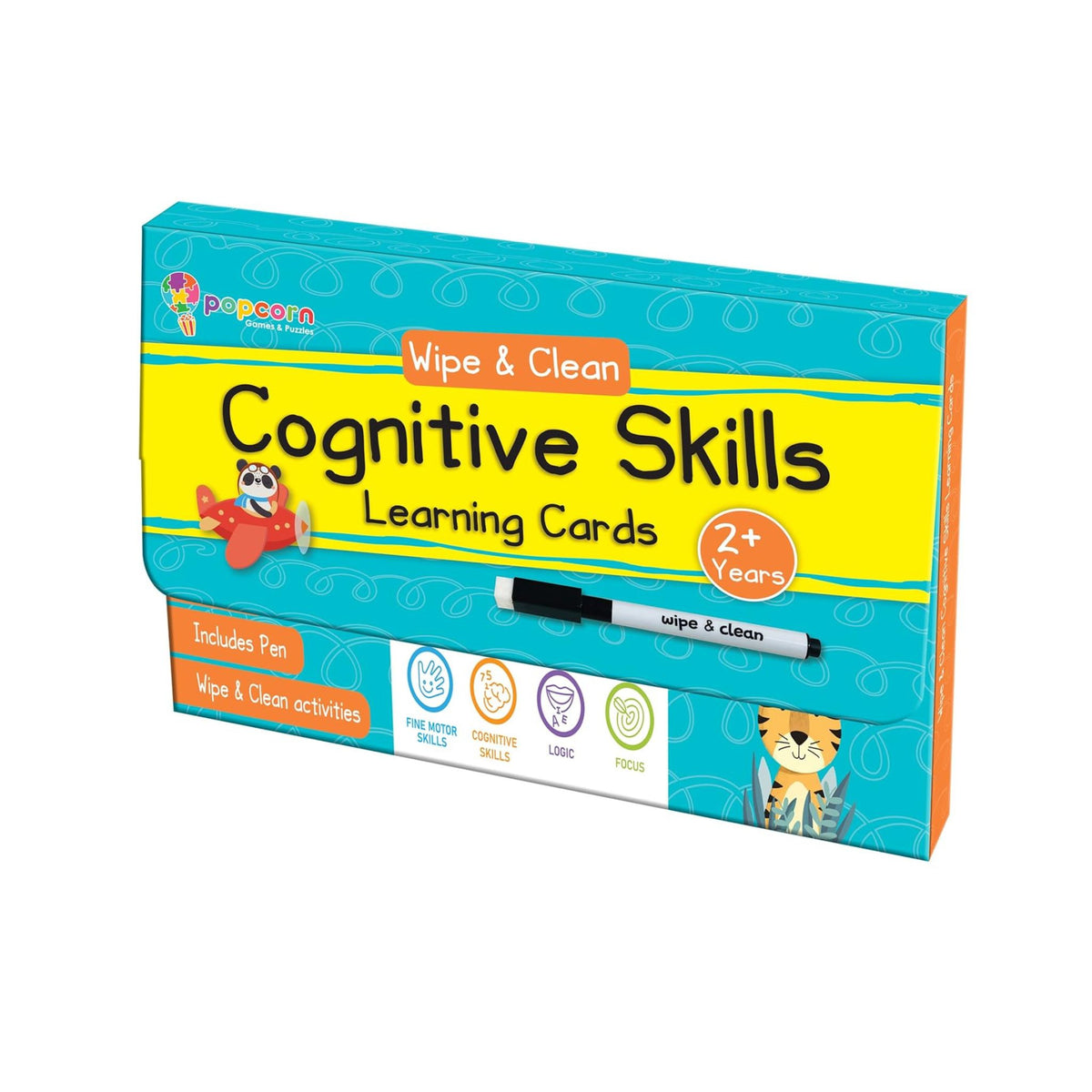 Cognitive Skills - Wipe & Clean Learning Cards — pegasusforkids