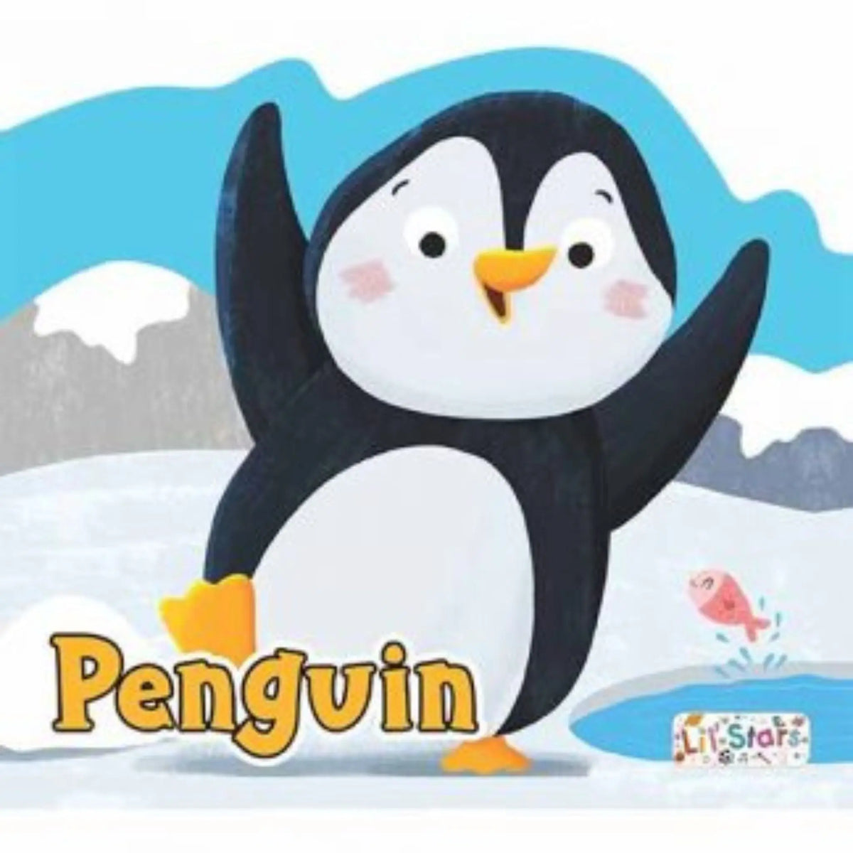 Penguin - Animal World Die Cut - Board book — pegasusforkids