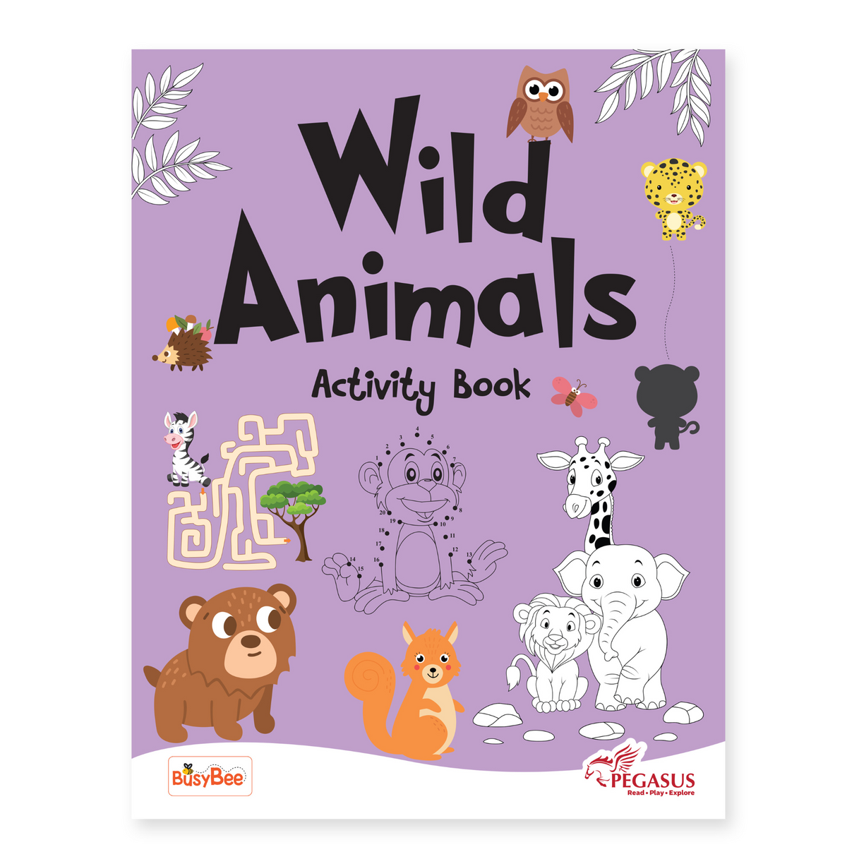 Wild Animals - Activity Book — pegasusforkids