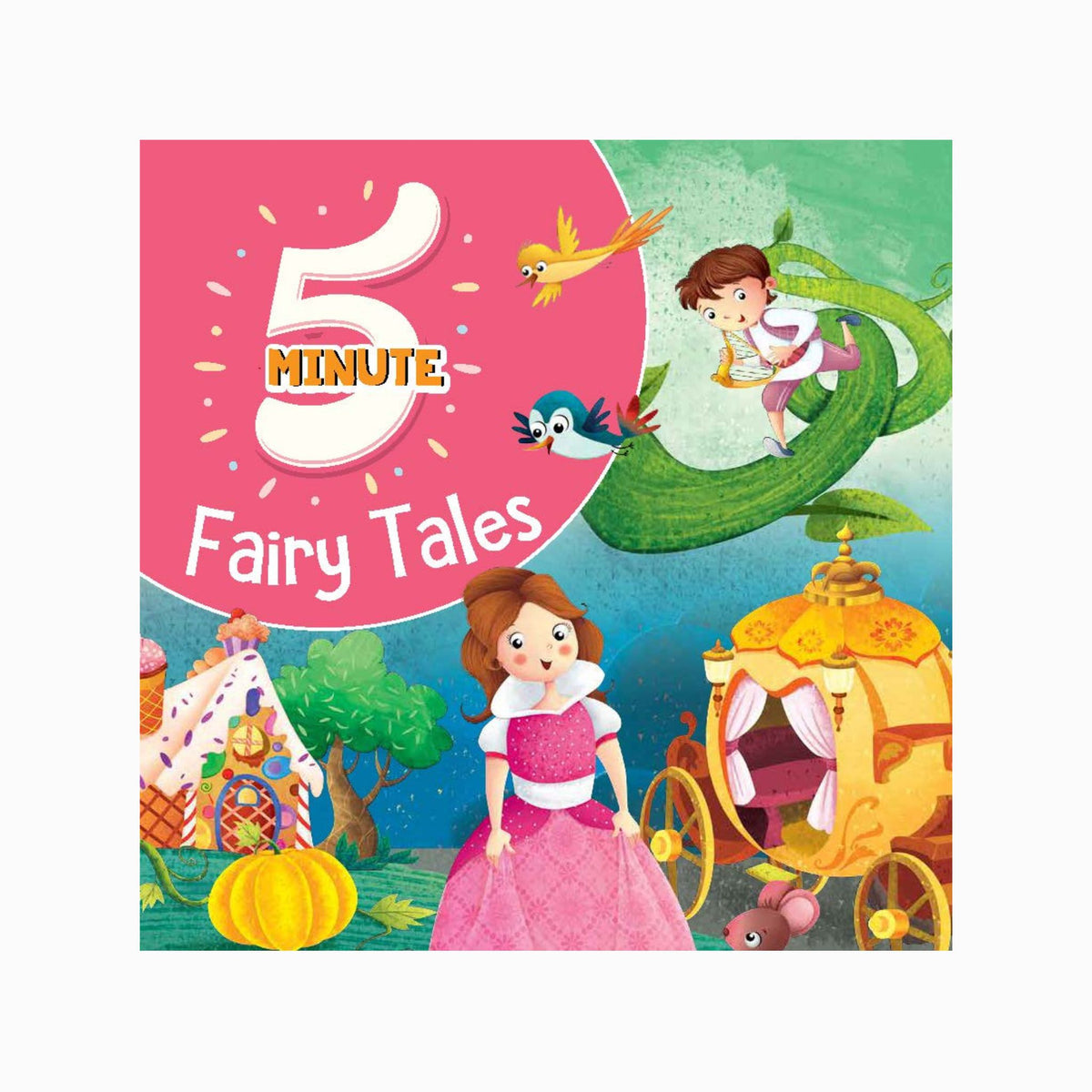 Fairy Tales - 5 Minutes Stories - Hardcover — pegasusforkids