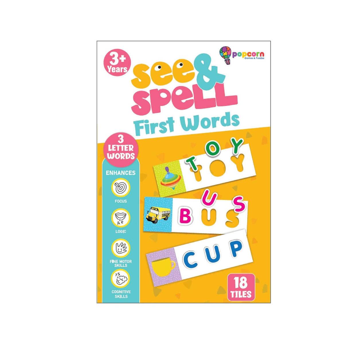 See and Spell Puzzle - First Words — pegasusforkids