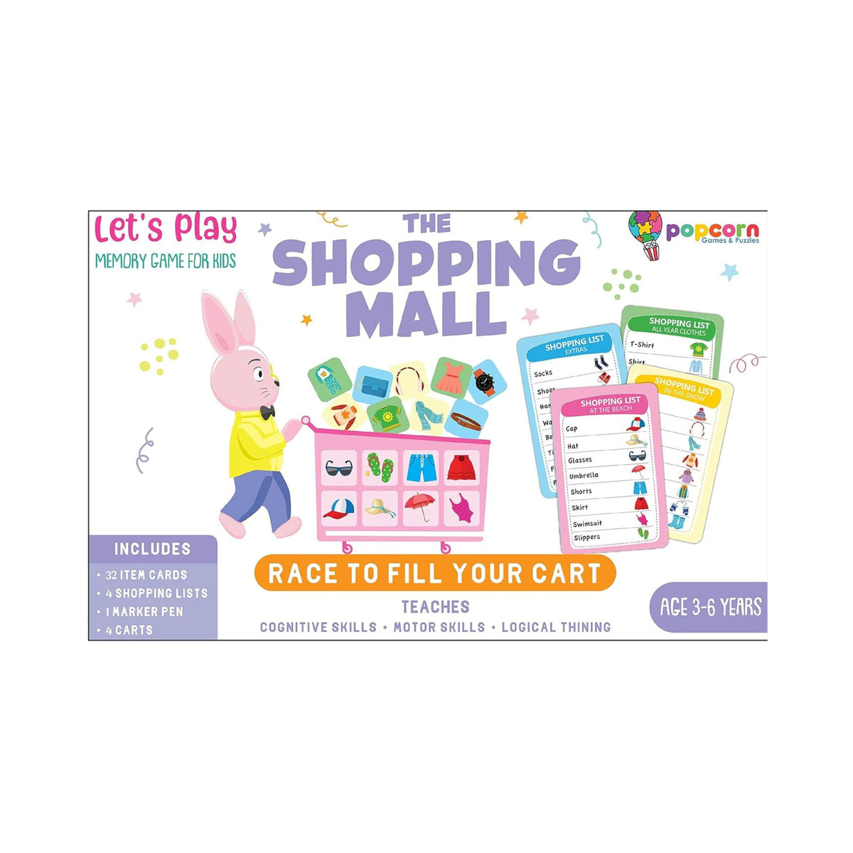 The Shopping Mall Game - The Fun Memory game — pegasusforkids