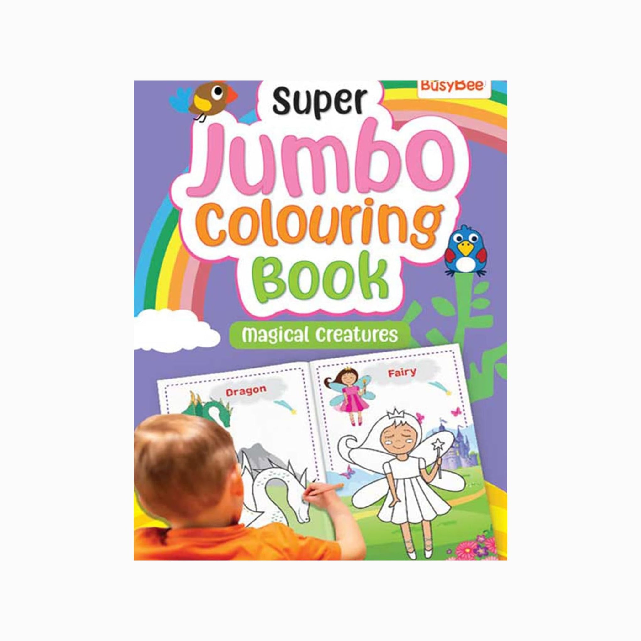 Super Jumbo Colouring Book (Magical Creature) — pegasusforkids