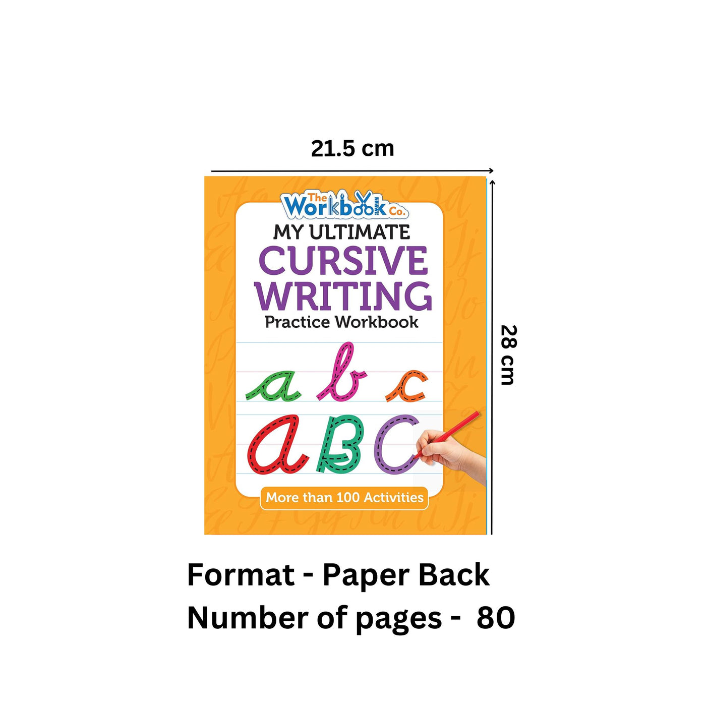 My Ultimate Cursive Writing Practice Workbook - Paperback — pegasusforkids