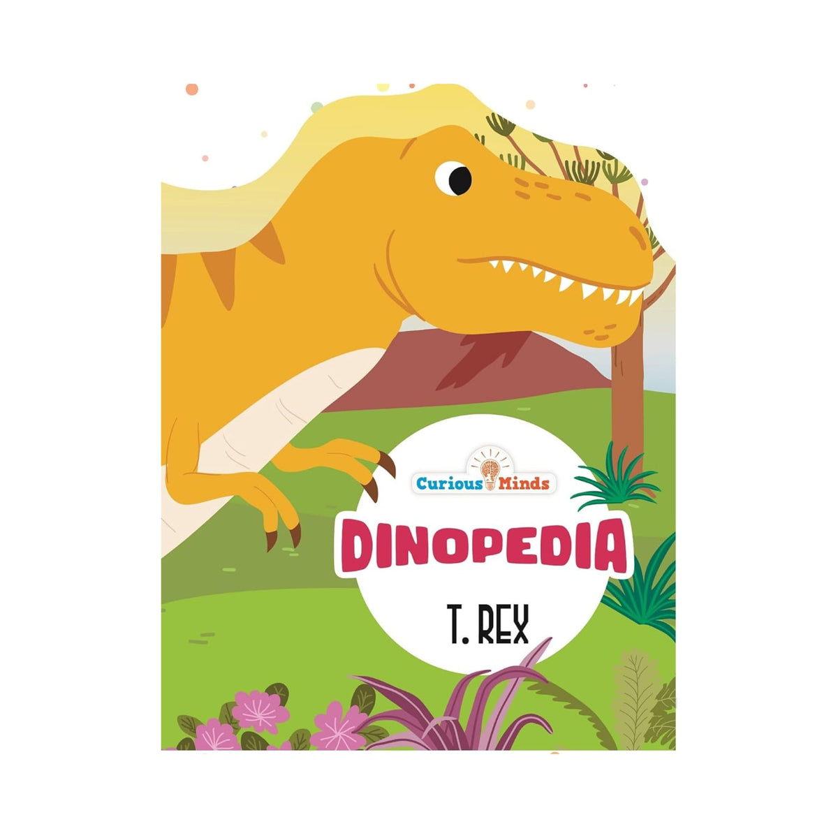Dinopedia T REX - Children Dinosaur Encyclopedia Die Cut Books for 5+ — pegasusforkids
