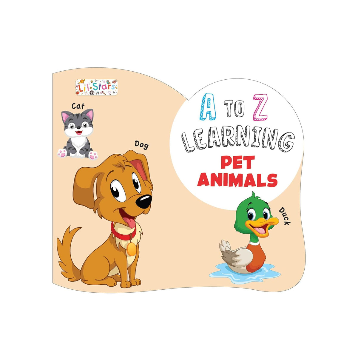 A To Z Learning - Pet Animal Board Book — pegasusforkids