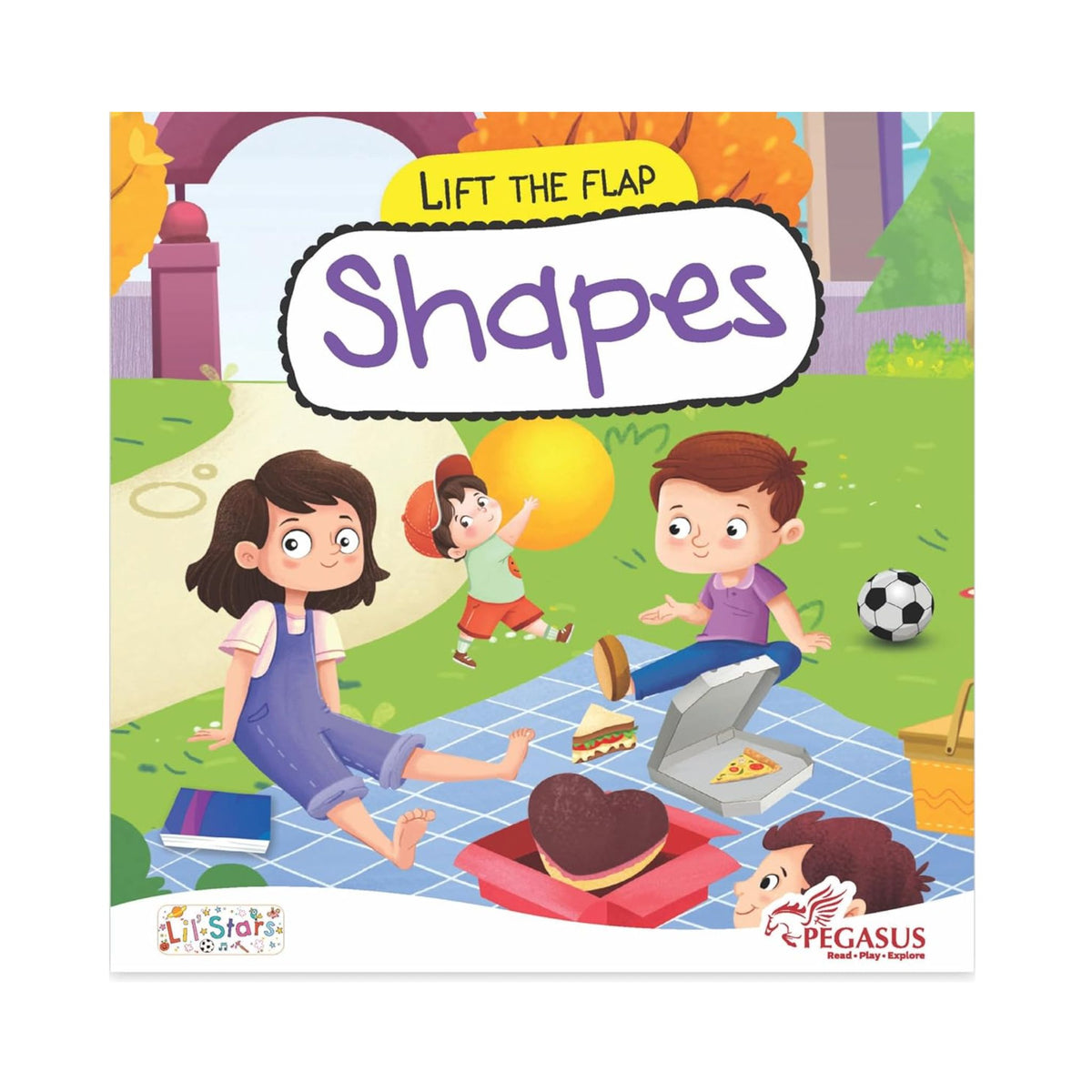 Lift The Flap Board Book – Shapes — pegasusforkids