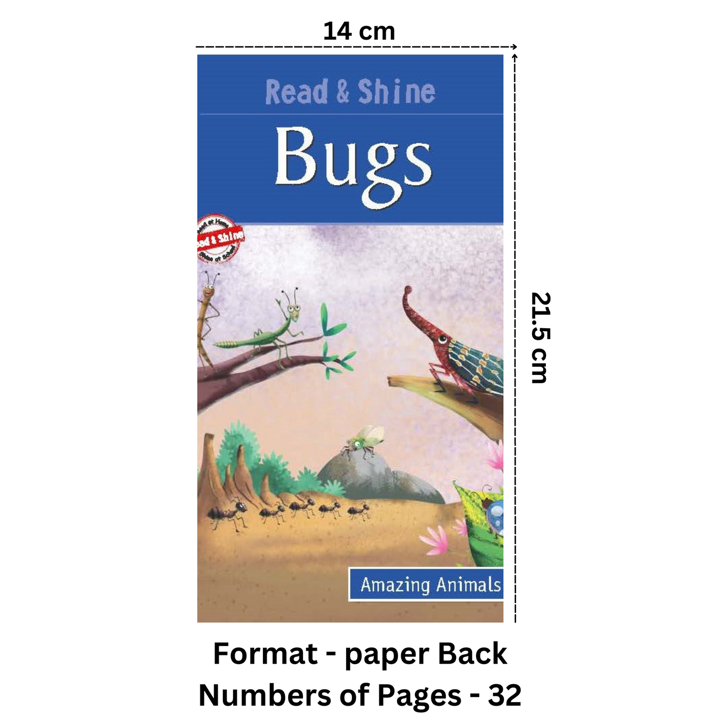 Bugs - Amazing Animals - Paperback — pegasusforkids