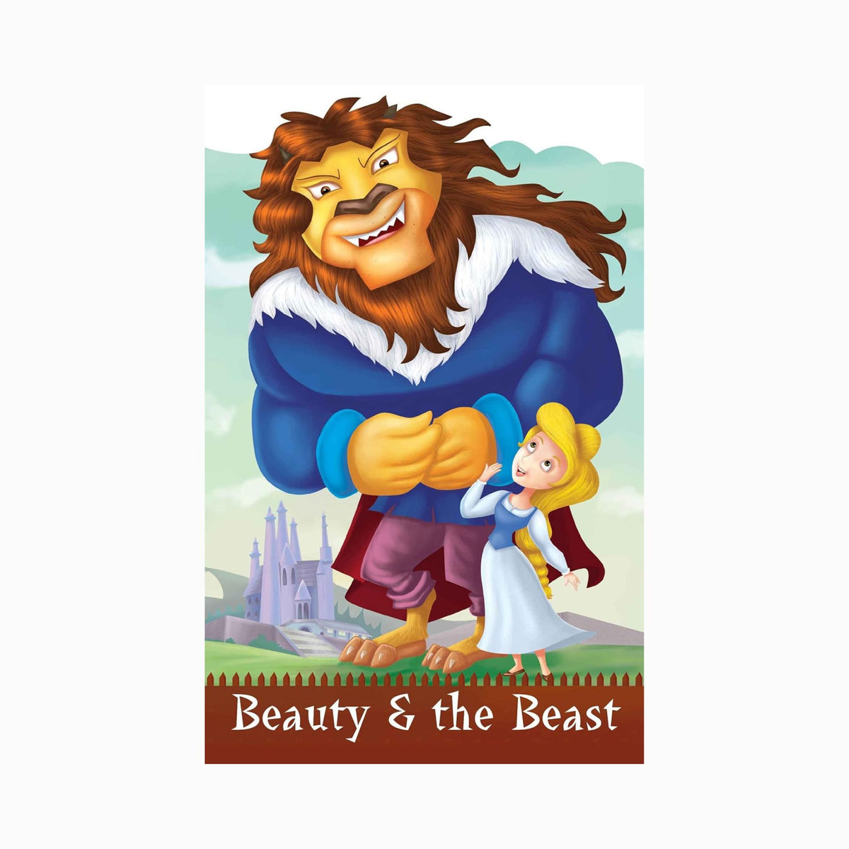 Beauty & The Beast - Princess Die Cut Book - Paperback — pegasusforkids