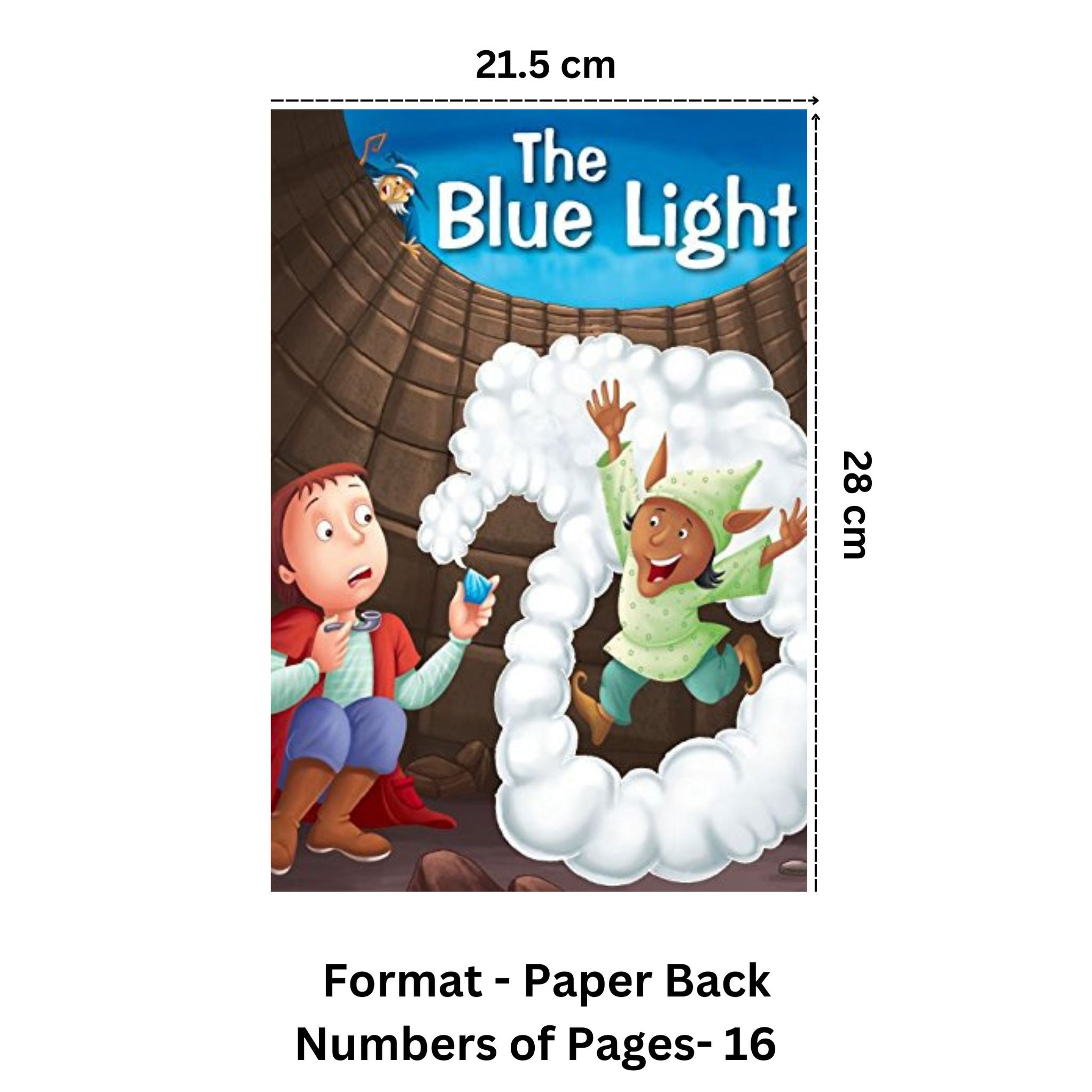 The Blue Light - Grimm's Tales - Paperback — pegasusforkids