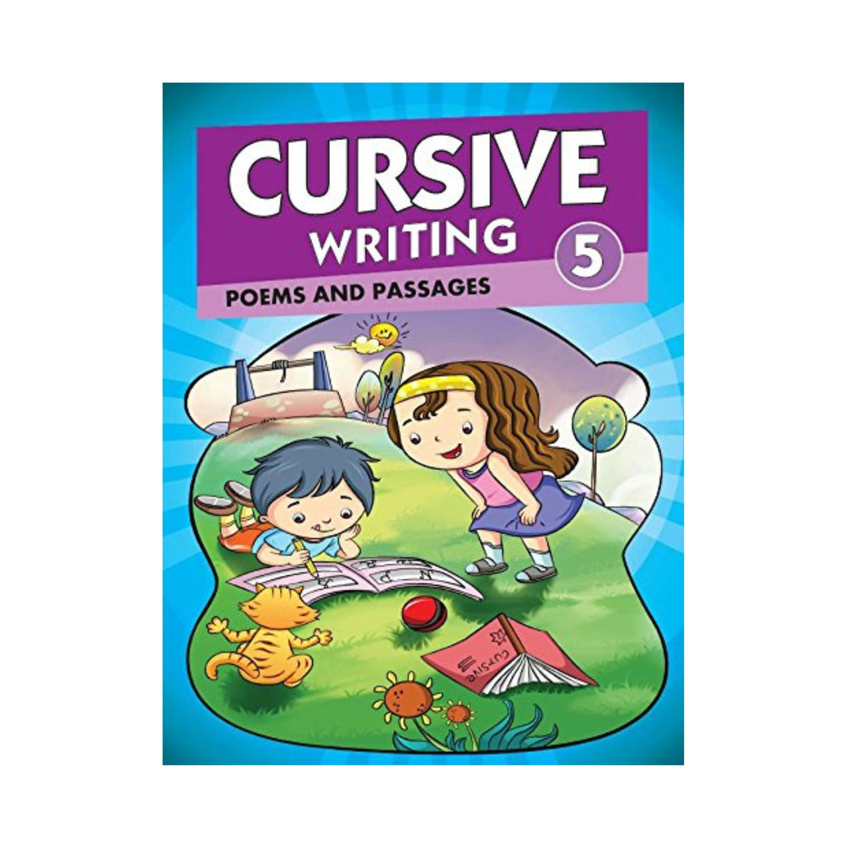 Cursive Writing- 5 - POEMS AND PASSAGES - PAPERBACK — pegasusforkids