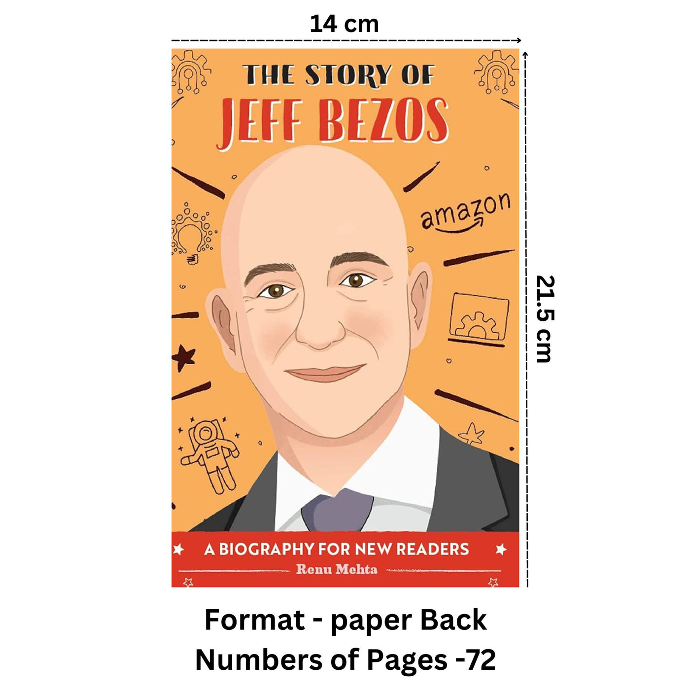 Jeff Bezos-Biography - Paperback — pegasusforkids
