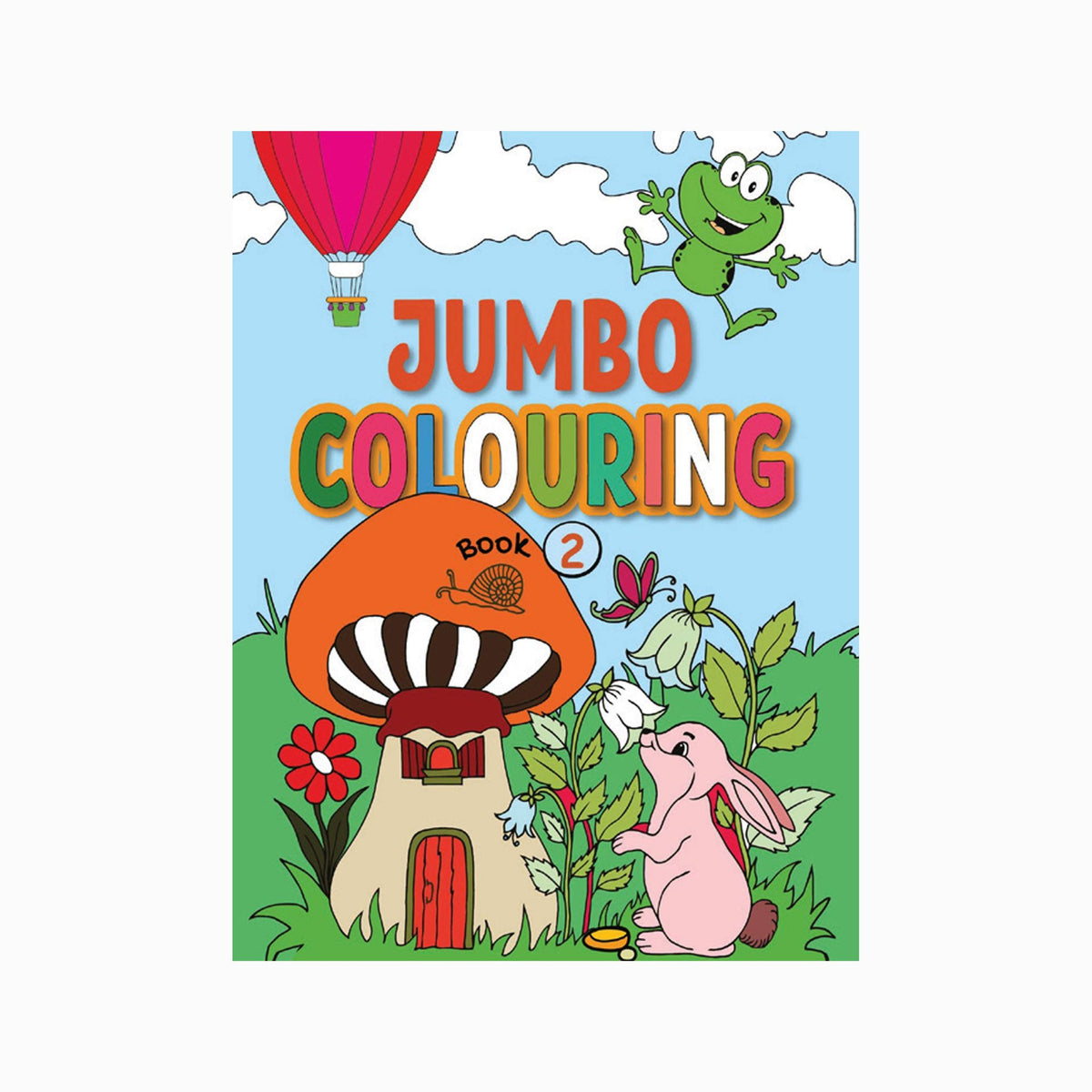 Jumbo Colouring - 2 - Paperback — pegasusforkids