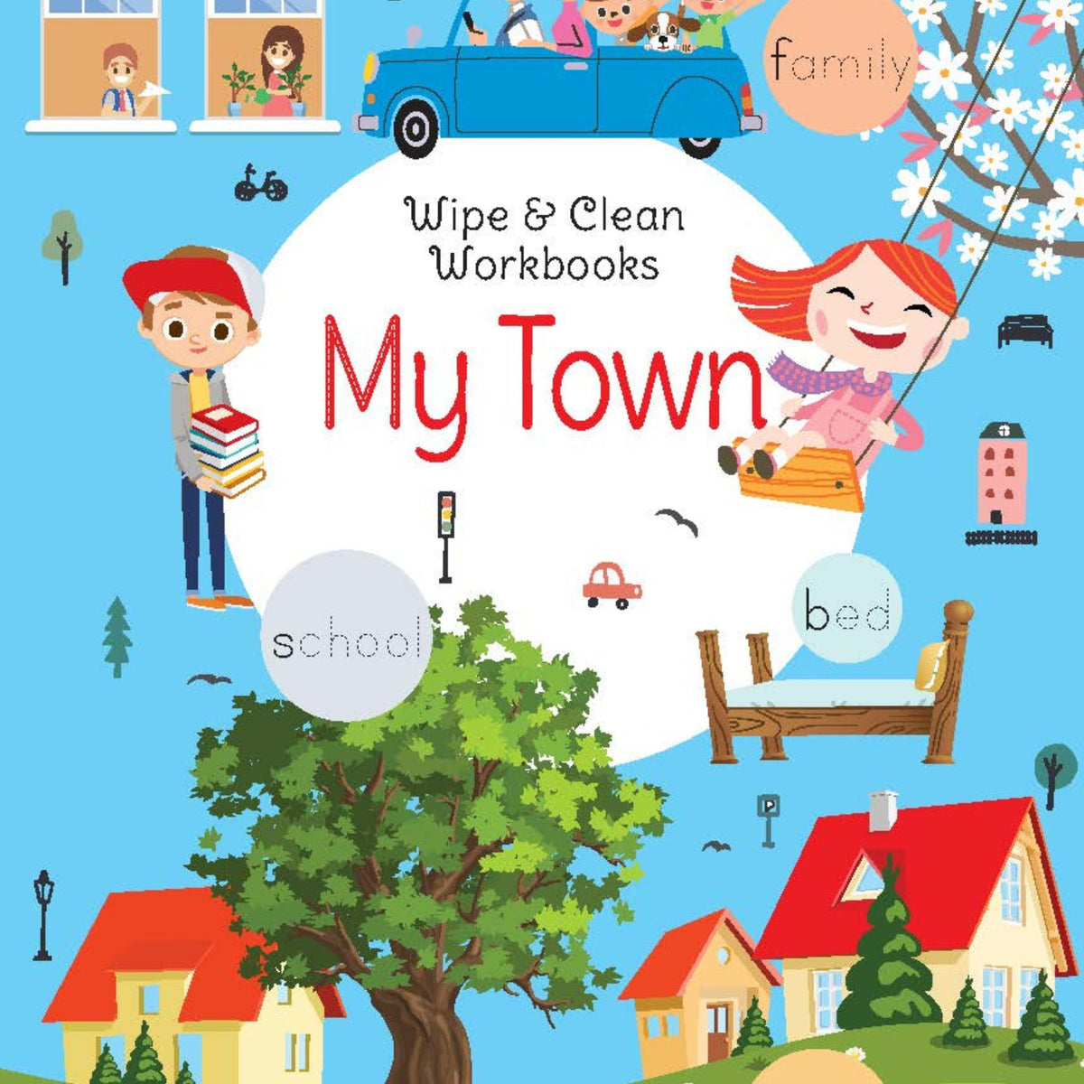 My Town - Wipe & Clean Workbook — pegasusforkids