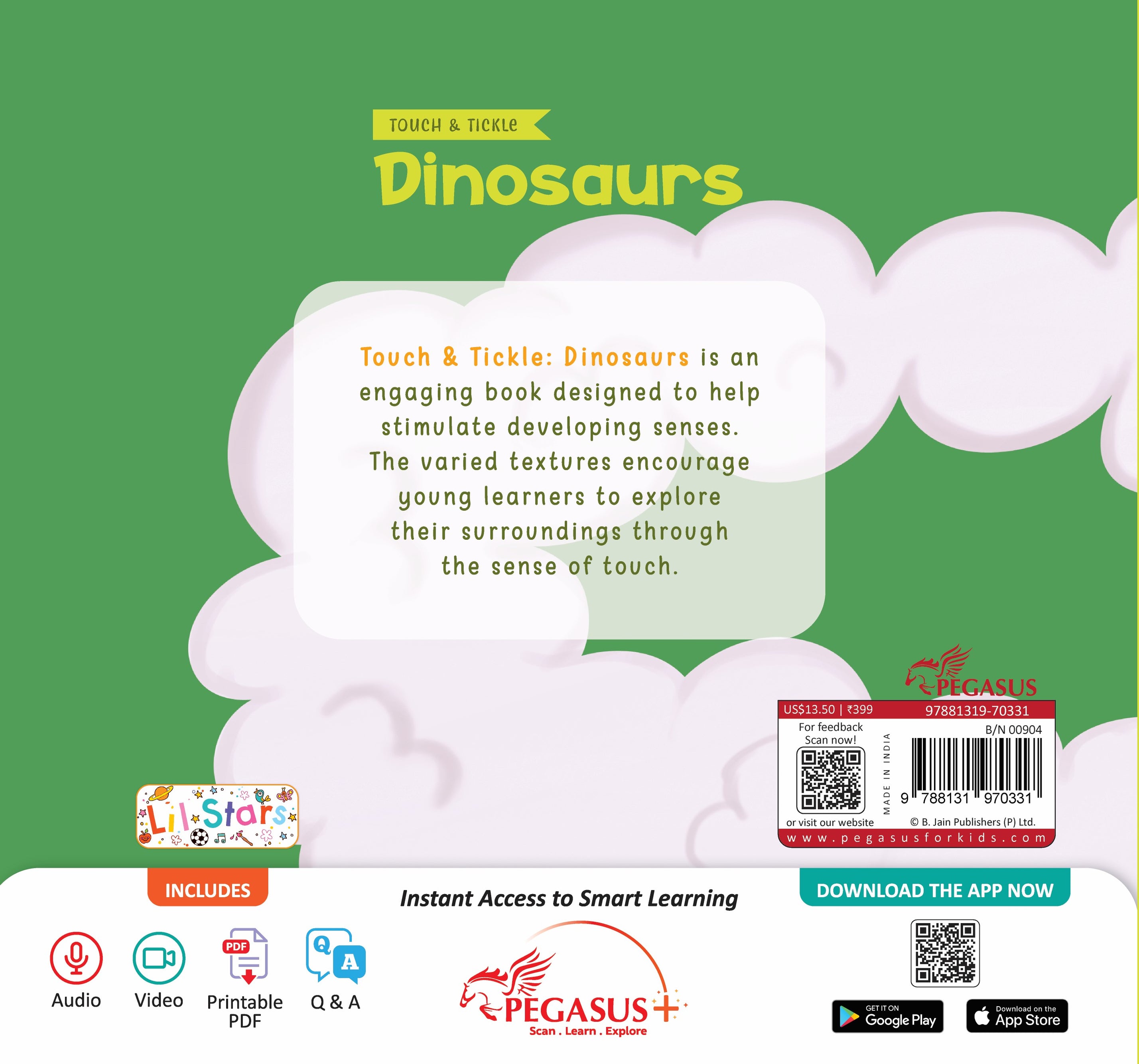 Touch & Tickle - Dinosaurs — pegasusforkids